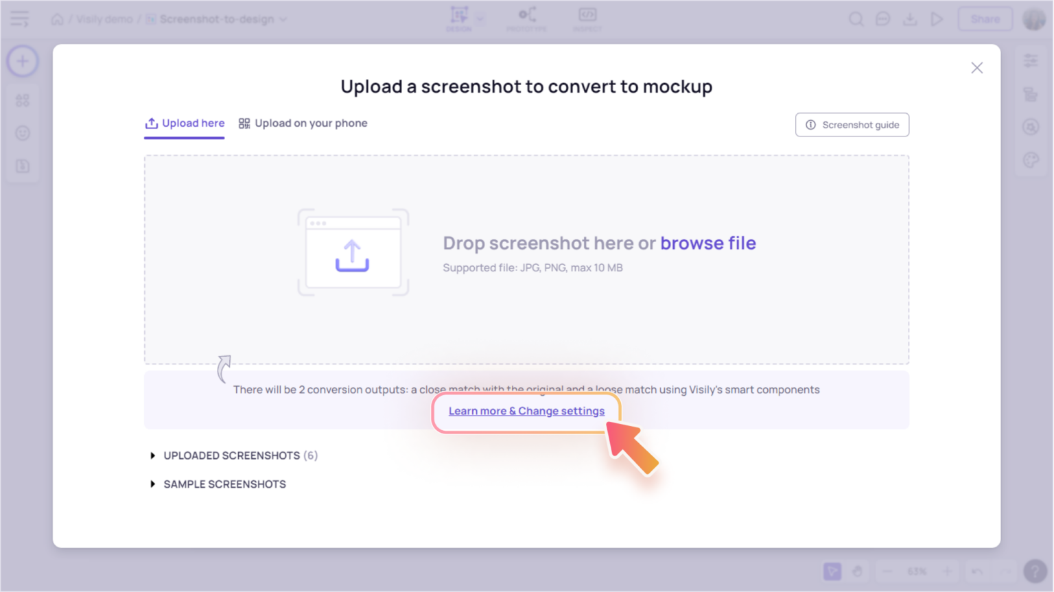 Screenshot Editor AI - Visily Screenshot Editor AI - Visily