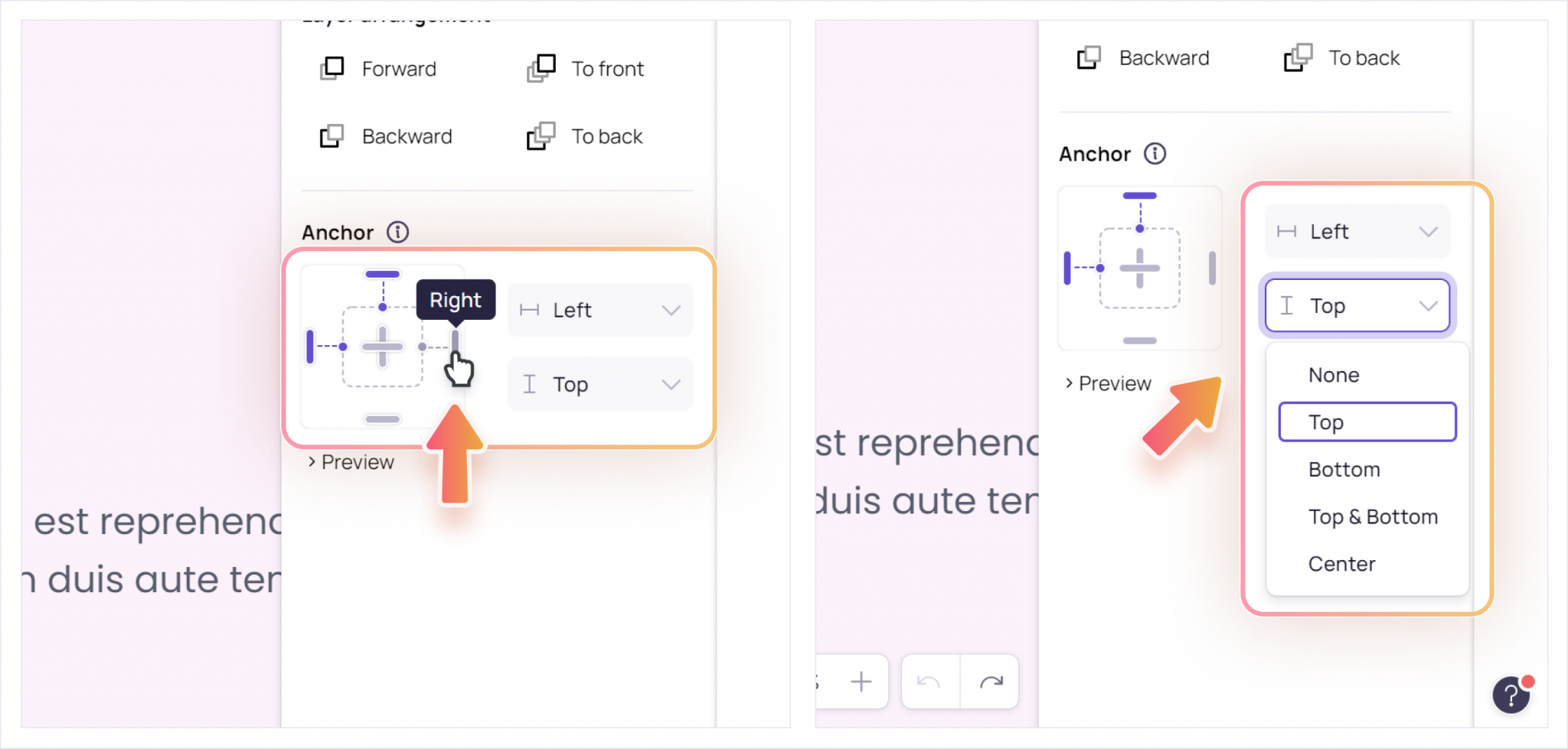 Layout Properties - Visily