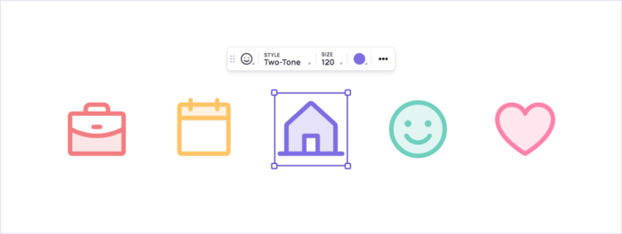 The four best icon sets to use in your app design - Visily