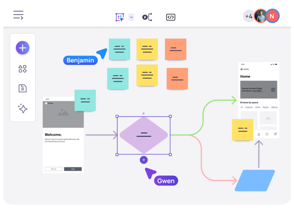 Brainstorming - Visily