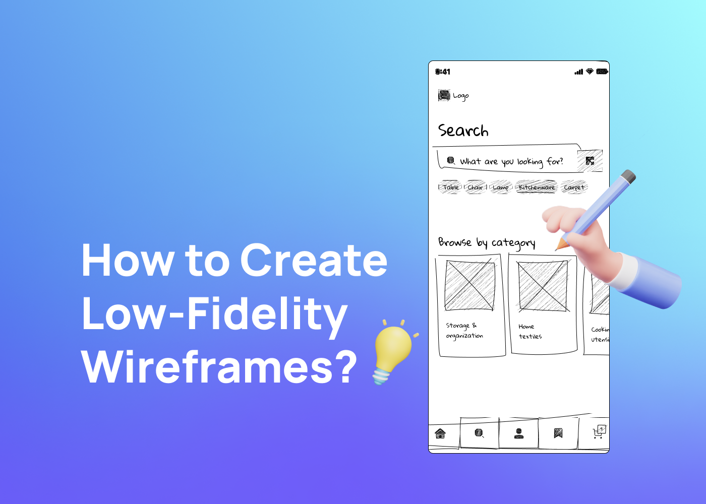 How to Create Low-Fidelity Wireframes with Visily?
