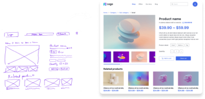 Transform Screenshot to Wireframe Effortlessly | Visily