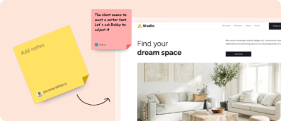 Online Sticky Notes - Visily