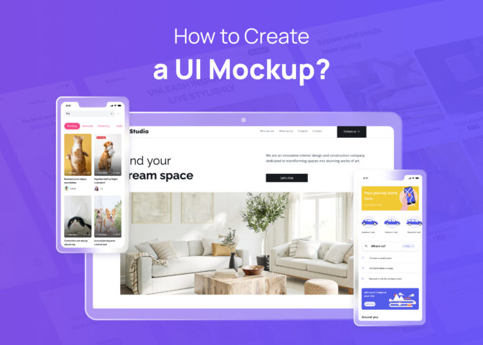 How to Create UI Mockups? - Visily