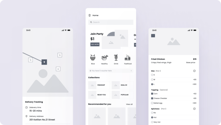 Website Wireframe Builder - Visily