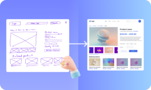 Website Wireframe Builder - Visily