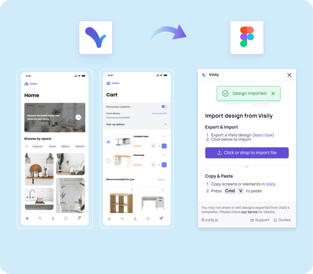 Visily's Figma Plugin