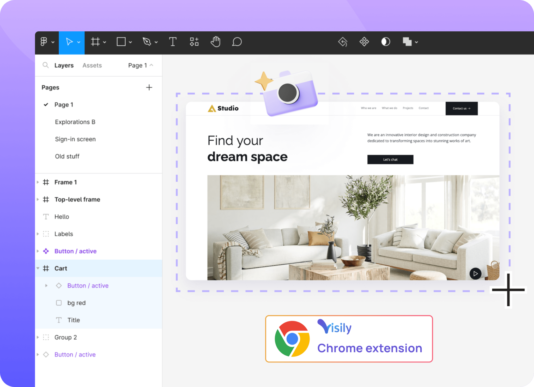 Visily's Figma Plugin