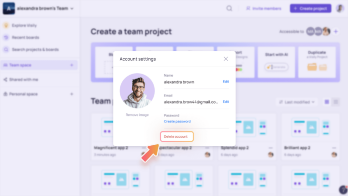 Export designs to Figma - Visily