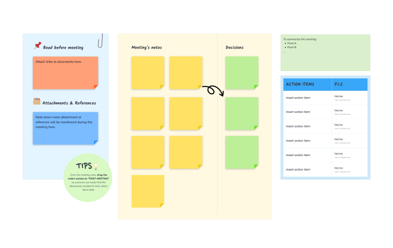 Meeting Notes Template - Visily