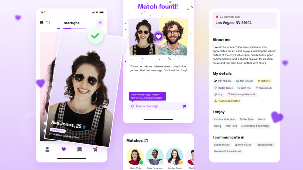 Dating App Template - Visily