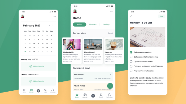 Documentation App Template - Visily