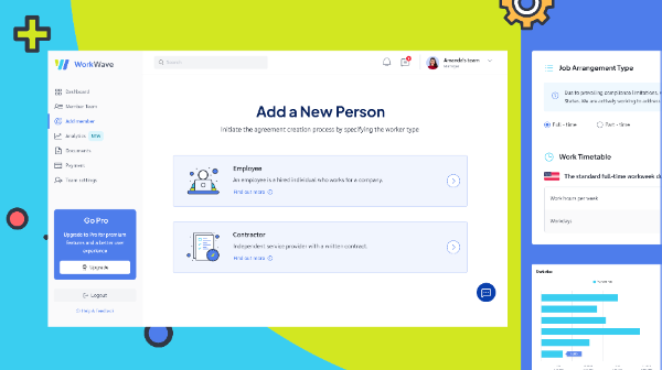 HR Management Website Template for Streamlined Employee Solutions