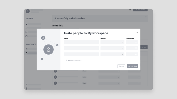Invite Flow Website Wireframe Template - Visily