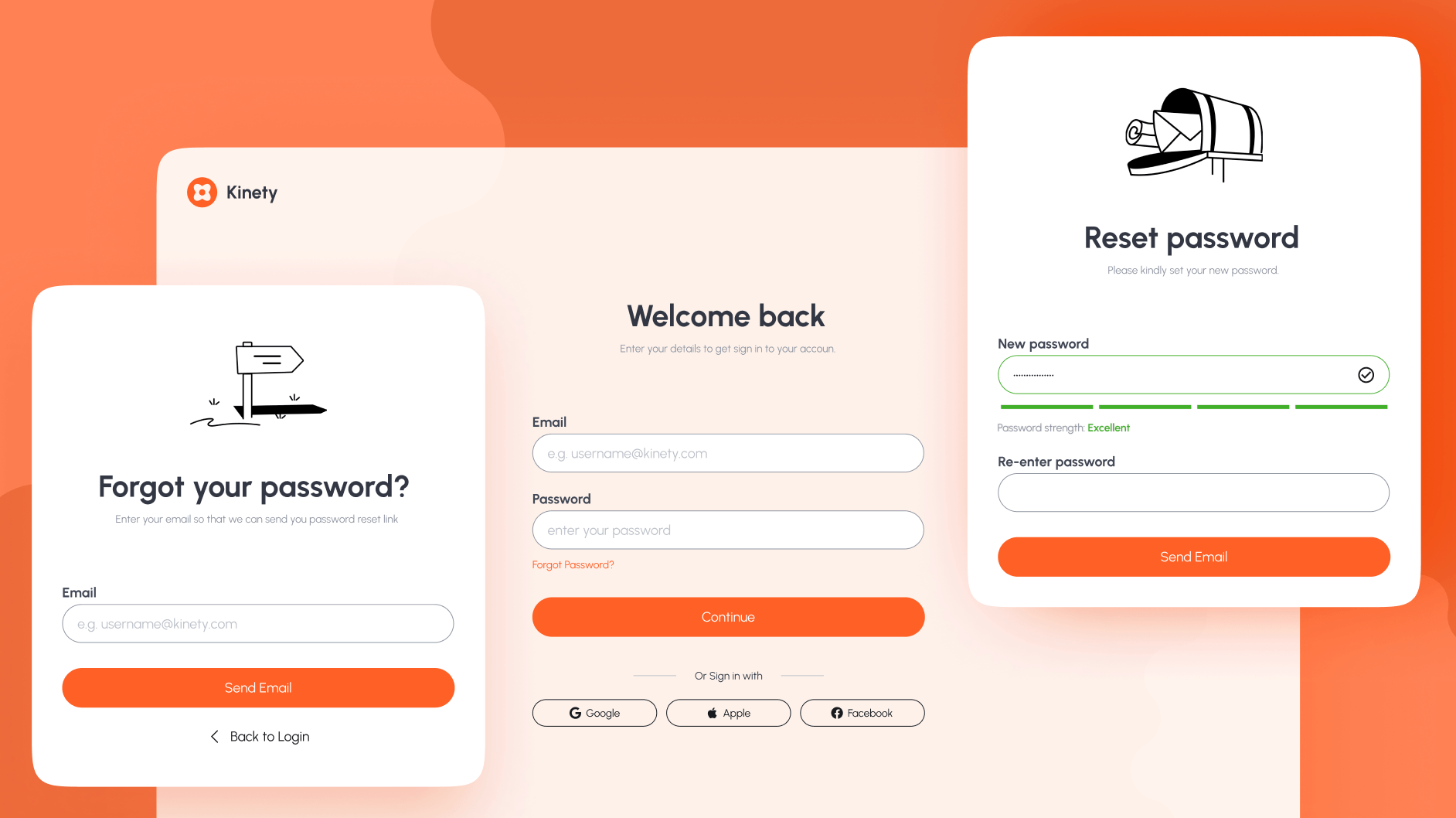 Password Reset Flow Web Template - Visily Password Reset Flow Web Template - Visily
