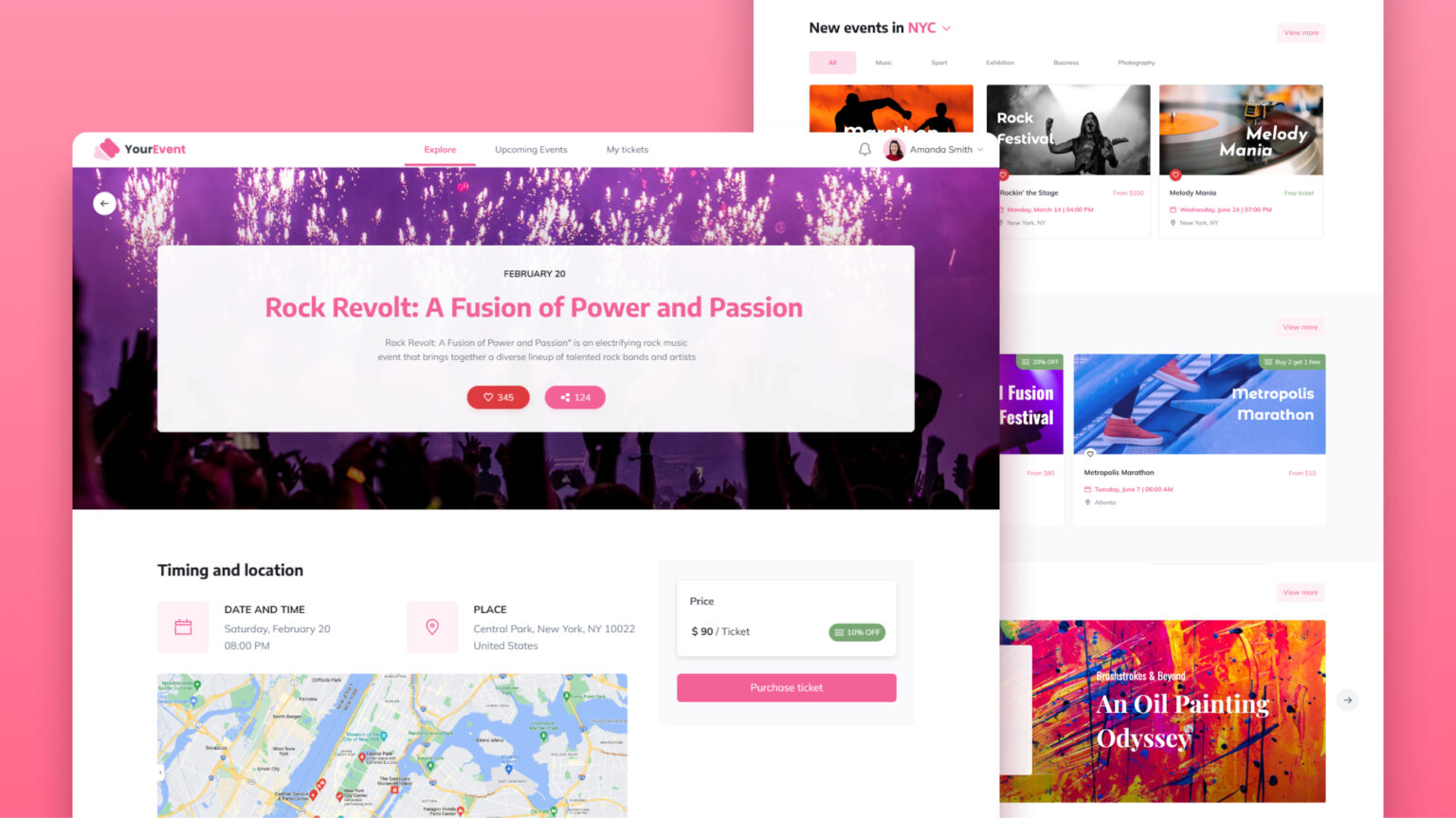 Top 10 Web App Templates for Stunning UI Design in 2024 - Visily