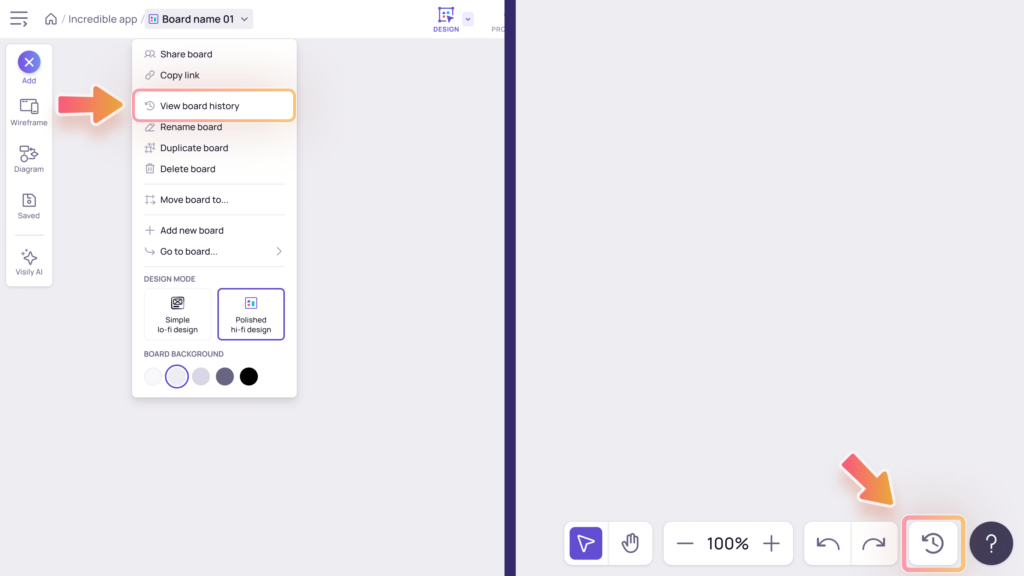 Version history - Visily