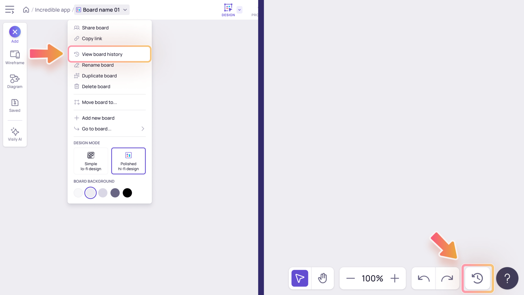 Version history - Visily