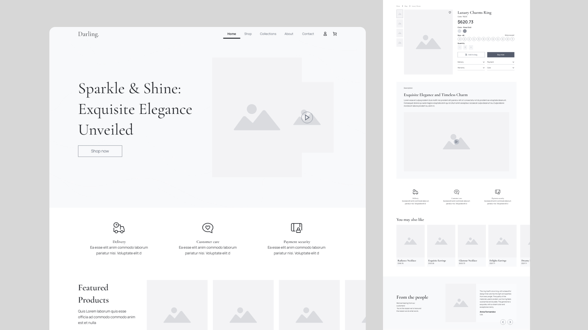 10 Website Wireframe Examples to Jumpstart Your Design (Free Templates ...