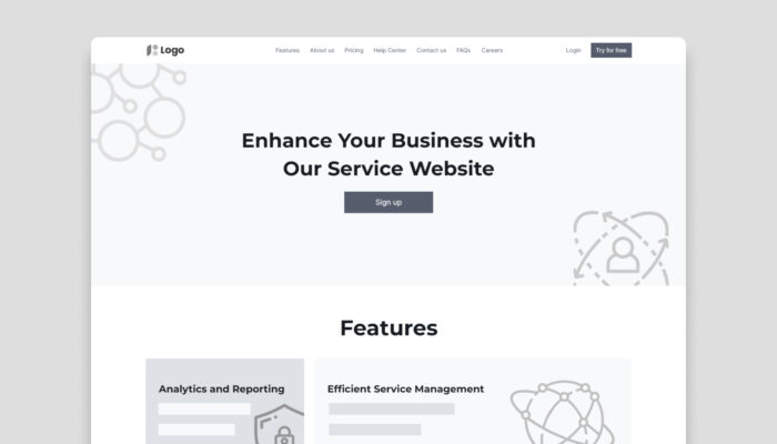 Best Wireframe Examples for Websites & Apps (With Templates) - Visily