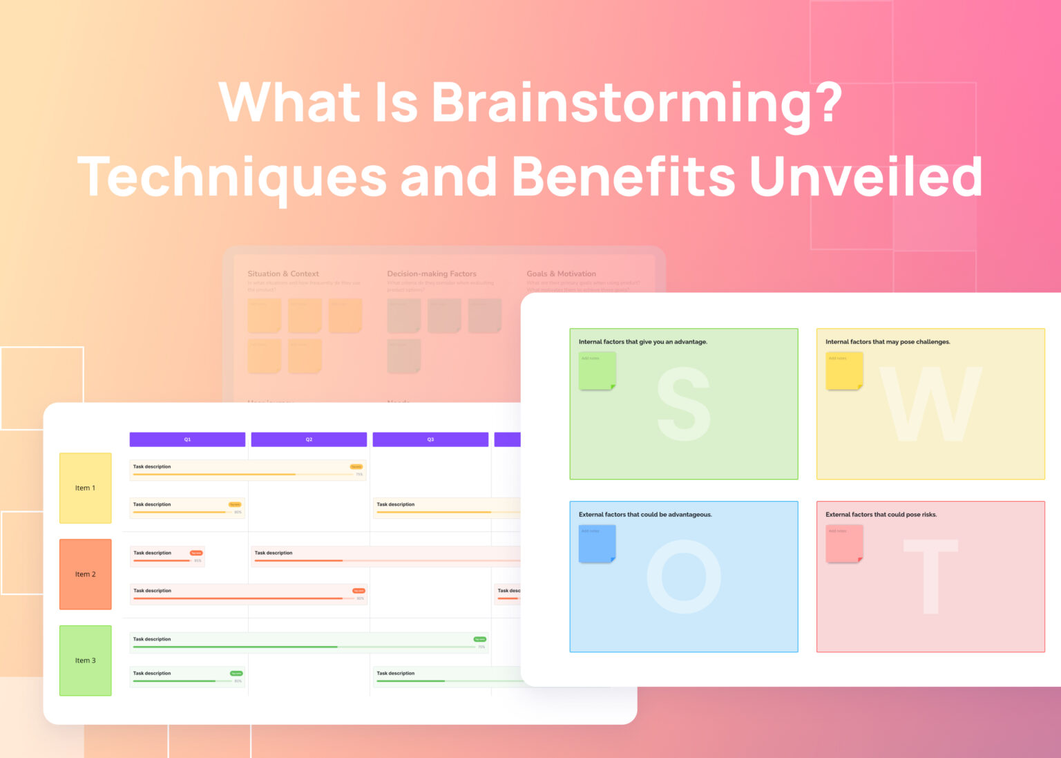 How to Run Effective Brainstorming Sessions How to Run Effective Brainstorming Sessions