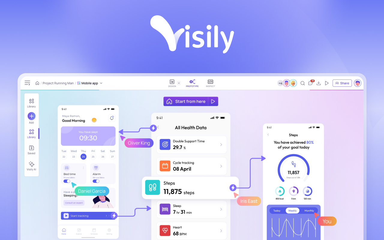Free & Easy Prototyping Tool for Quick Design Feedback | Visily