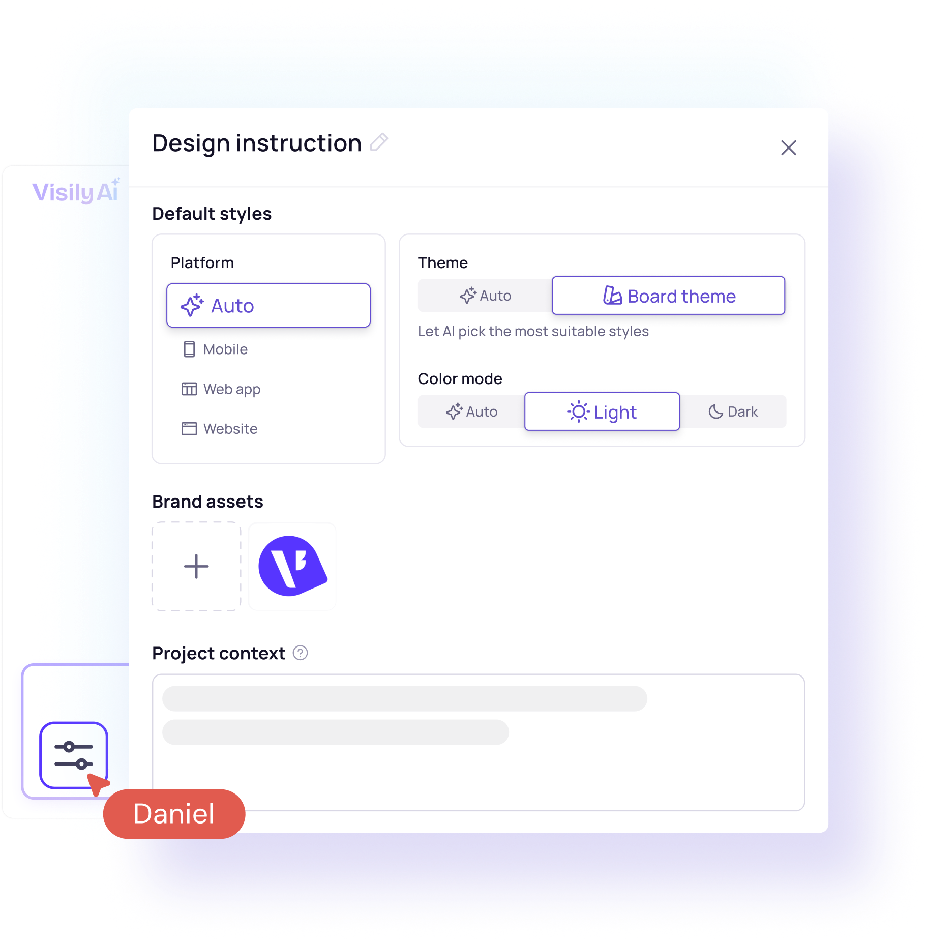 Visily AI Chat Assistant - Visily