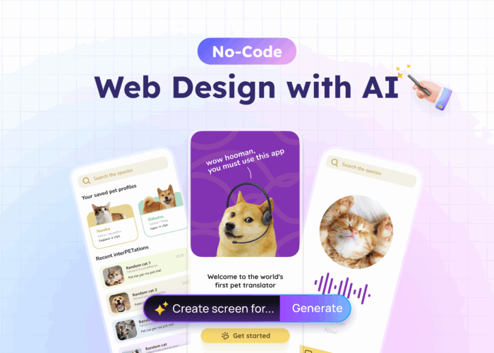 AI UI Design Generator (Free) | Visily's UI Creator